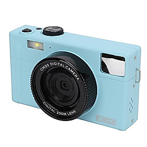 Mirrorless Digital Camera, 3 Inch LCD Display Monitor 15 FPS Resolution Micro Single Digital Camera with Sling for Park