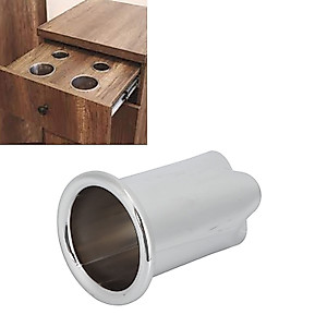 Bathroom Hair Dryer Holder, Stainless Steel Blow Shelf Blower Rack for Home Salon Bathroom, Hair Care Tools(Steel Color)