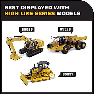 Diecast Masters 1:50 Caterpillar 150 Motor Grader | High Line Series Cat Trucks & Construction Equipment | 1:50 Scale Model Diecast Collectible | Diecast Masters Model 85667