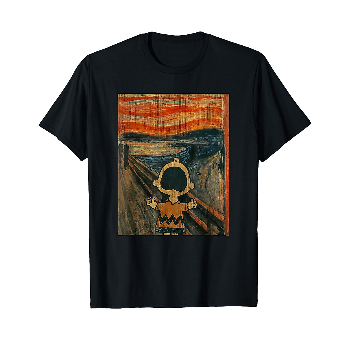 Peanuts Charlie Brown Scream Artsy T-Shirt