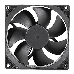 uxcell 92mm x 92mm x 25mm 24V DC Cooling Fan Long Life HY Bearing Computer Case Fan