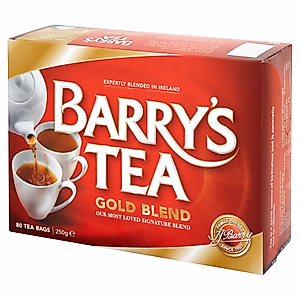 Barrys Tea Gold Blend Tea bags - 80 Count