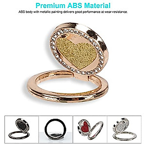 Bonoma Cute Love Heart Phone Ring Holder,4 Pack Ring Stand for Cell Phone Universal Finger Ring Stand Grip Kickstand Ring,360° Rotation Universal Stylish Stand Compatible with All Smartphones