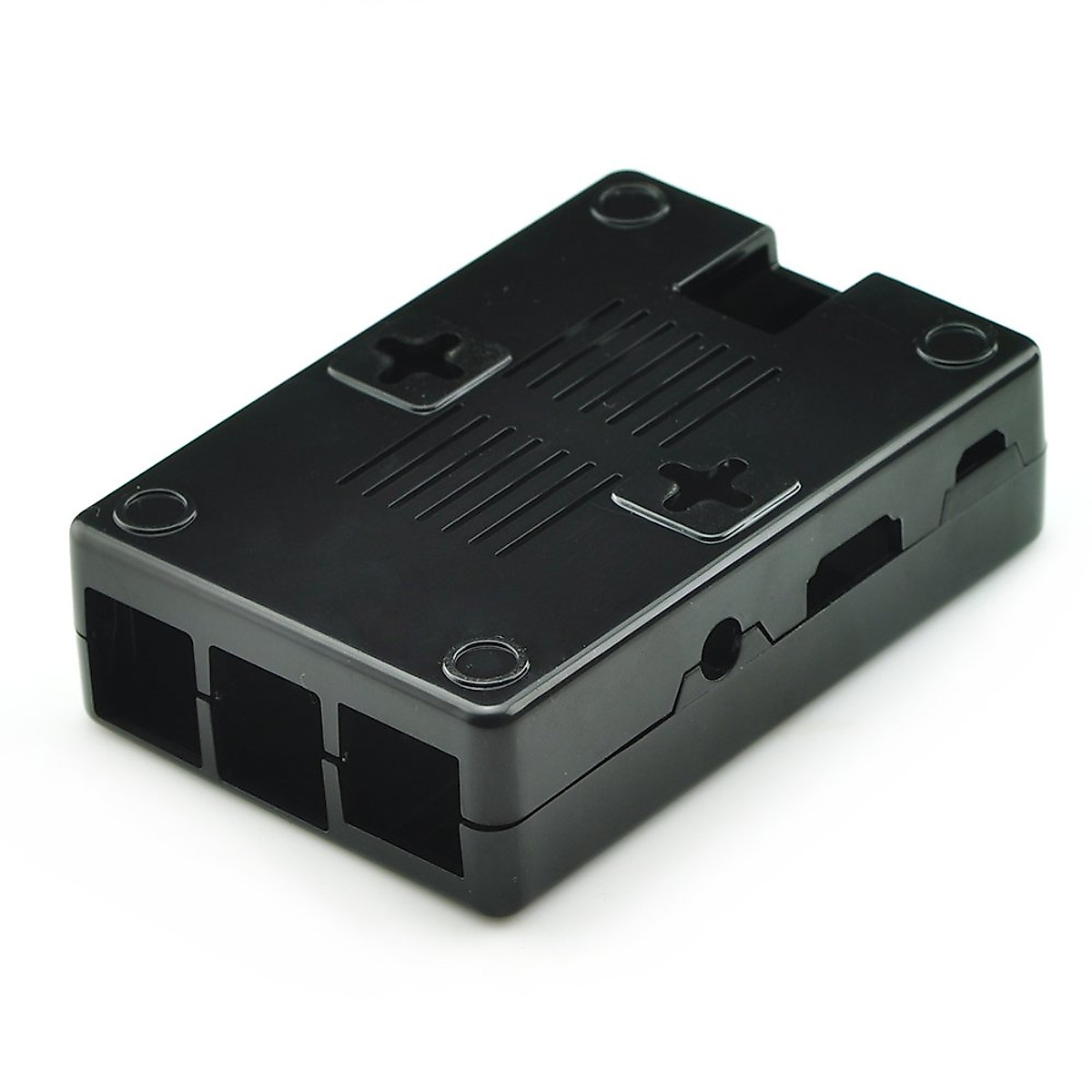 TinySine ABS Plastic Black Case/Box for The Raspberry Pi 3/Pi 2/Model B+/Model A+