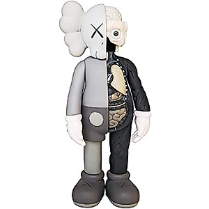 8-Inch Kawed Model Art Action Figure, Collectible Ornaments Model Toy Easter/Christmas/Birthday for Party, Gift Home Decoration (Grey)