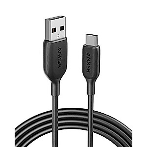 USB Type C Cable, Anker Powerline III USB-A to USB-C Fast Charging Cord (10 ft), Compatible with Samsung Galaxy S10 S9 Plus S8 Plus, LG V20 G7 G6 G5, Sony XZ, and More