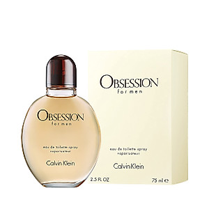 Calvin Klein Obsession for Men Eau de Toilette, 2.5 Fl Oz