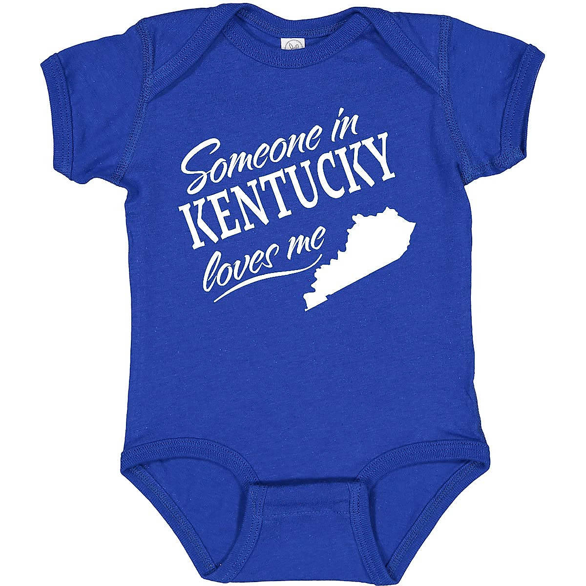 inktastic Someone in Kentucky Loves Me Baby Bodysuit 6 Months Royal Blue 338c5