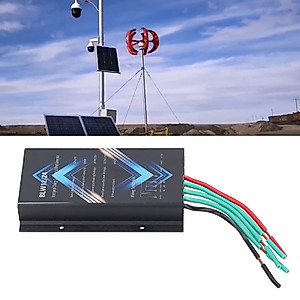 800W Aluminum Alloy IP67 Waterproof Mini Wind Turbine Generator Controller 12V 24V Wind Turbine System