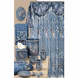 Popular Bath Capri, Tissue Box, Slate Blue