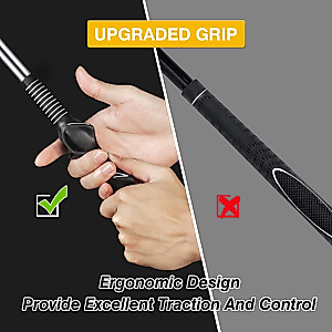 MAZEL Short 7 Iron Golf Club for Kids Boys & Girls Aged 6-9 Years - Junior Practice Golf Iron,24.5 Inch