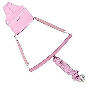 NUOBESTY Pink Baby Jumper Swing Doorway Fabric Toddler Doorway Bumper Over The Door Toddler Exerciser Jumper Tools for Toddler Infant