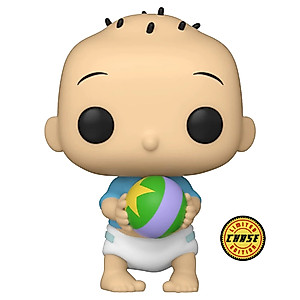 Rugrats: Tommy Pickles Chase Funko Pop with Protector Bundle - Includes TV: Rugrats: Tommy Pickles Chase #1209 Vinyl Figure with Blue Salamander Emporium Plastic Protector Case