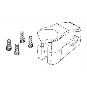 Syringe Hanger Assembly (Black) for Pelton & Crane PCK741