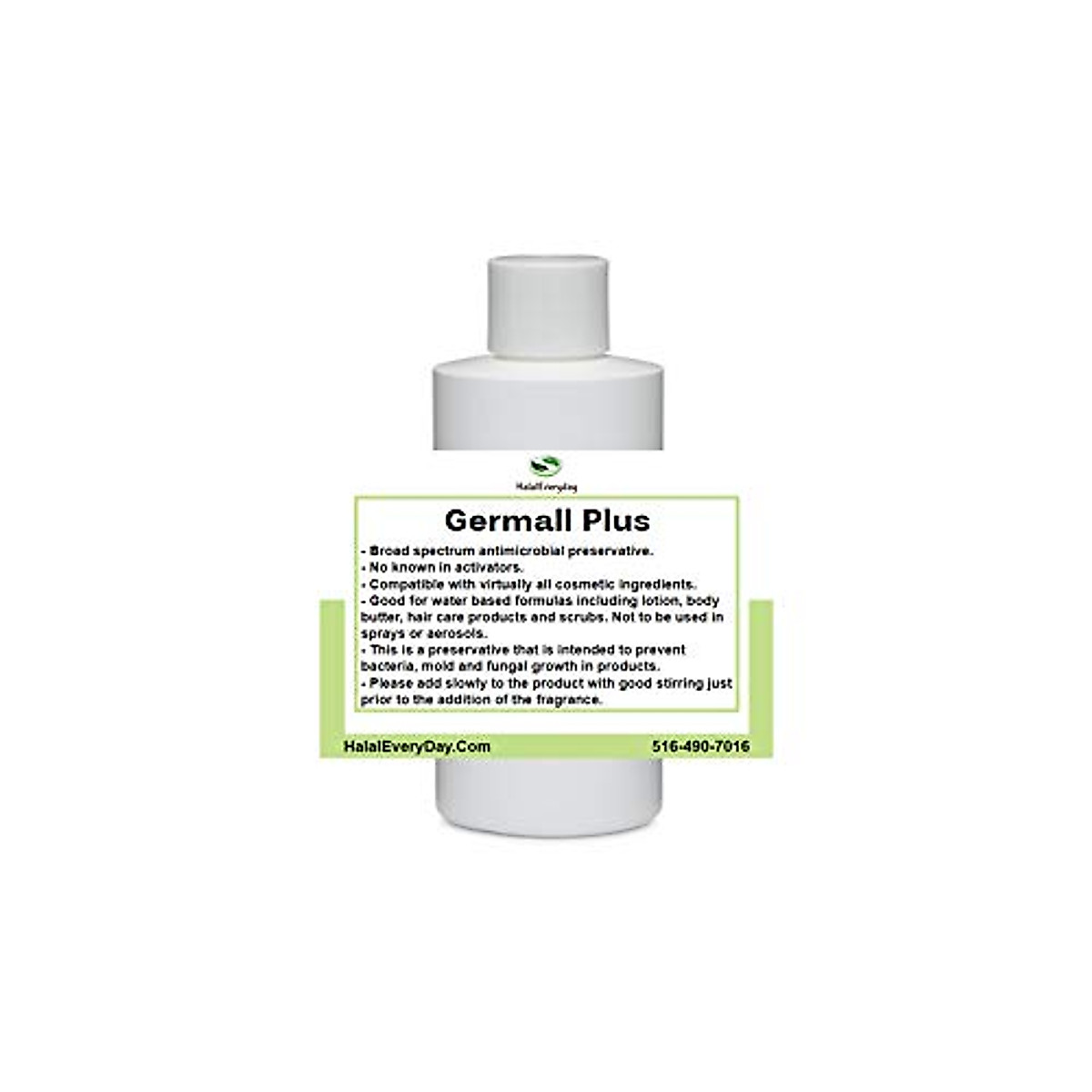 Kyabo Germall Plus- Natural Preservative - Clear Liquid - Excellent broad spectrum preservative - 4oz - Compatible with most cosmetic ingredients Good for water based formulas