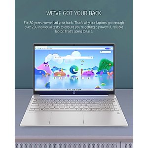 HP 2023 Pavilion 15.6" FHD IPS Touchscreen Laptop 12th Intel 12-Core i7-1260P Iris Xe Graphics 16GB DDR4 1TB NVMe SSD HDMI2.0 WiFi AX USB-C Backlit KB Fingerprint Windows 11 Home w/RE Accessories