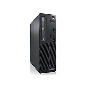 Lenovo ThinkCentre M82 SFF Desktop - Intel i5 3.3GHz Quad Core, 8GB DDR3, 500GB Hard Drive, Windows 10 Professional 64-Bit, DVD-RW, (Renewed)