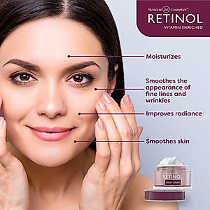 Retinol Night Cream – The Original Anti-Aging Retinol For Younger Looking Skin – Luxurious Restorative Moisturizer Works While You Sleep to Reduce Fine Lines And Other Signs of Aging