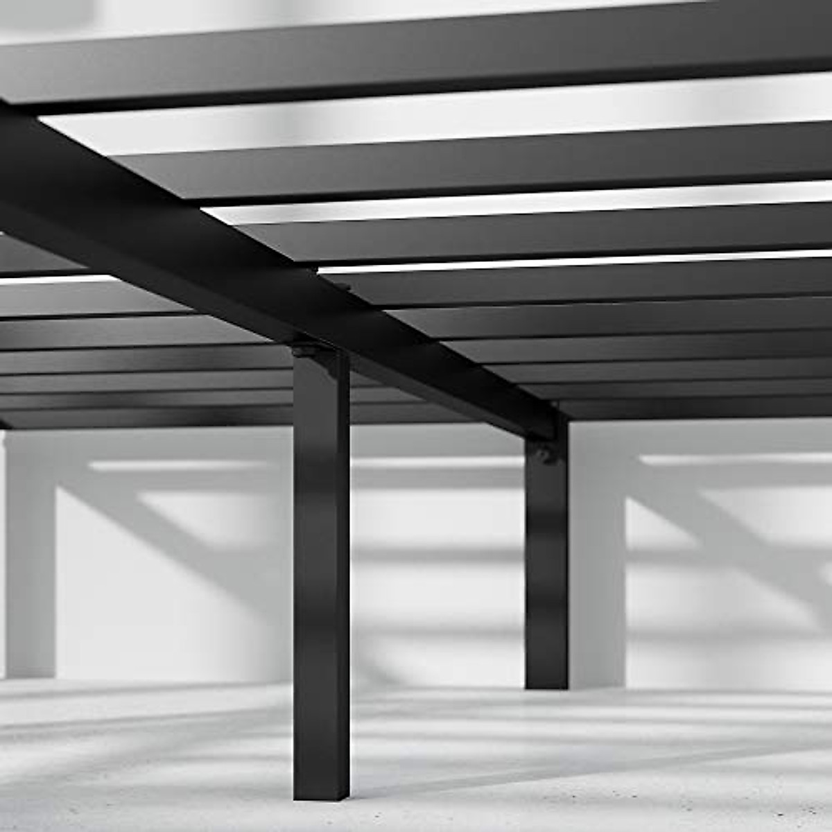 ZINUS Yelena 14 Inch Metal Platform Bed Frame / Steel Slat Support / No Box Spring Needed / Easy Assembly, Full