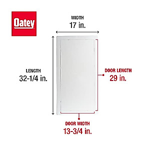 Oatey 34044 Access Panel, 14 X 29-Inch