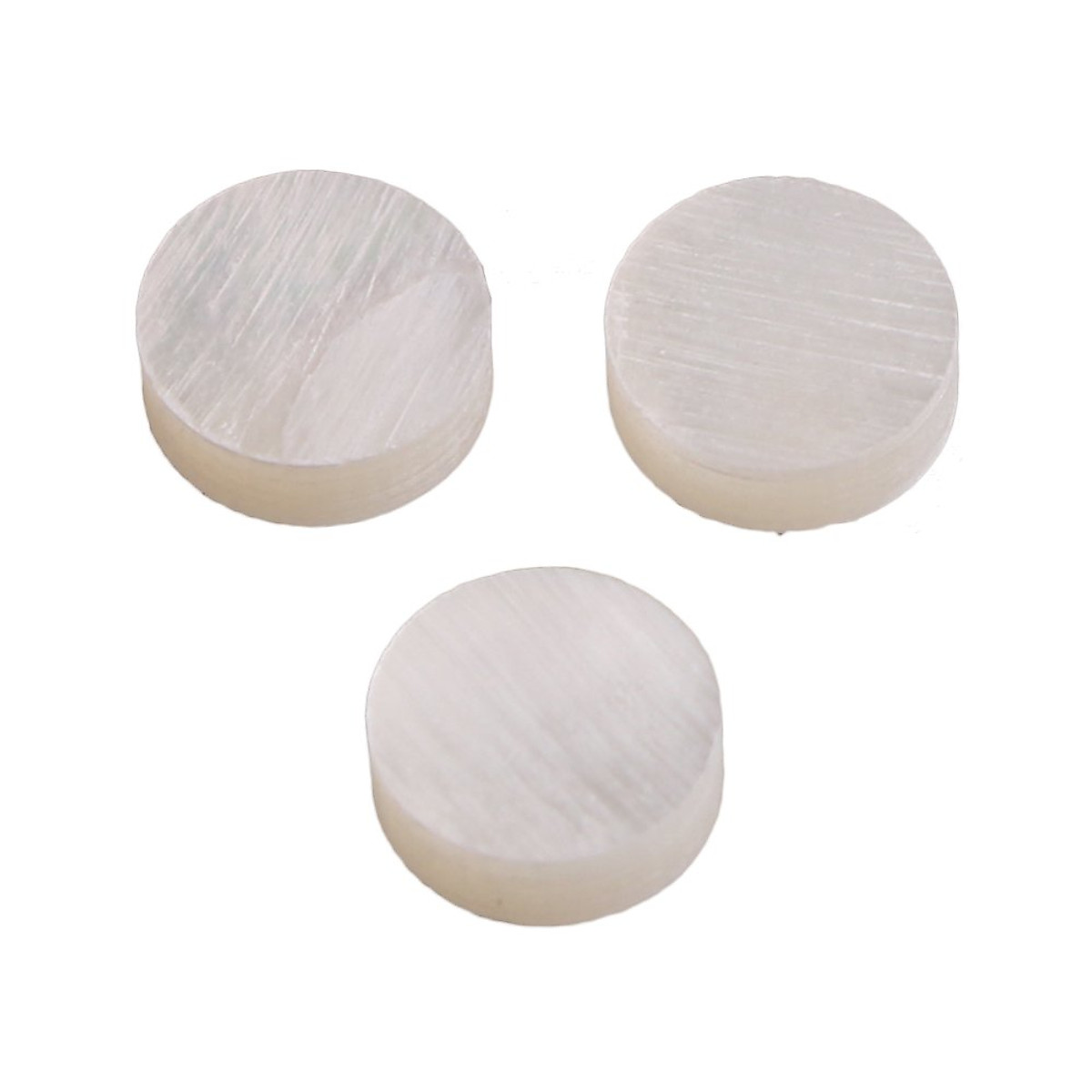 szzijia White Mother of Pearl Shell Dot Fret Inlay Maker 6mm for Guitar Fingerboard (Pack of 20)