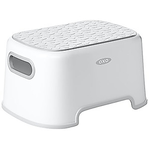 OXO Tot Step Stool, Gray, 7 Inch (Pack of 1)