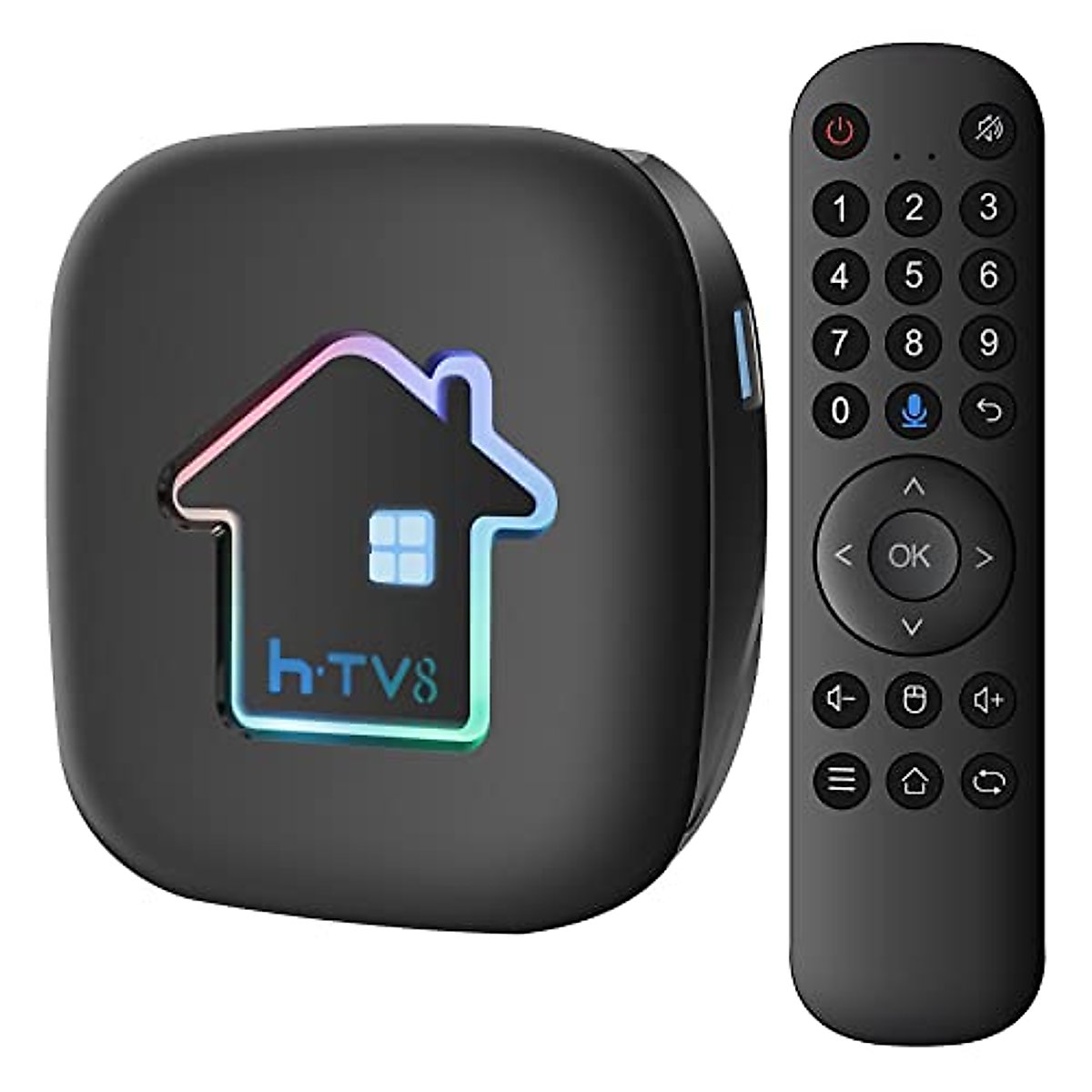 BETTER TV,BETTER LIFE! 2023 Newest H8 HTV8, HTV 7 Updated Box IPTV Brazil More Videos 8K HDR Image Android 9 HDMI 2.0 LAN Multi-Media