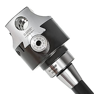 netuera 12-Pack Set 3 Boring Head R8 Shank Boring Tool Set 3/4 Carbide Boring Bar Set Milling Set