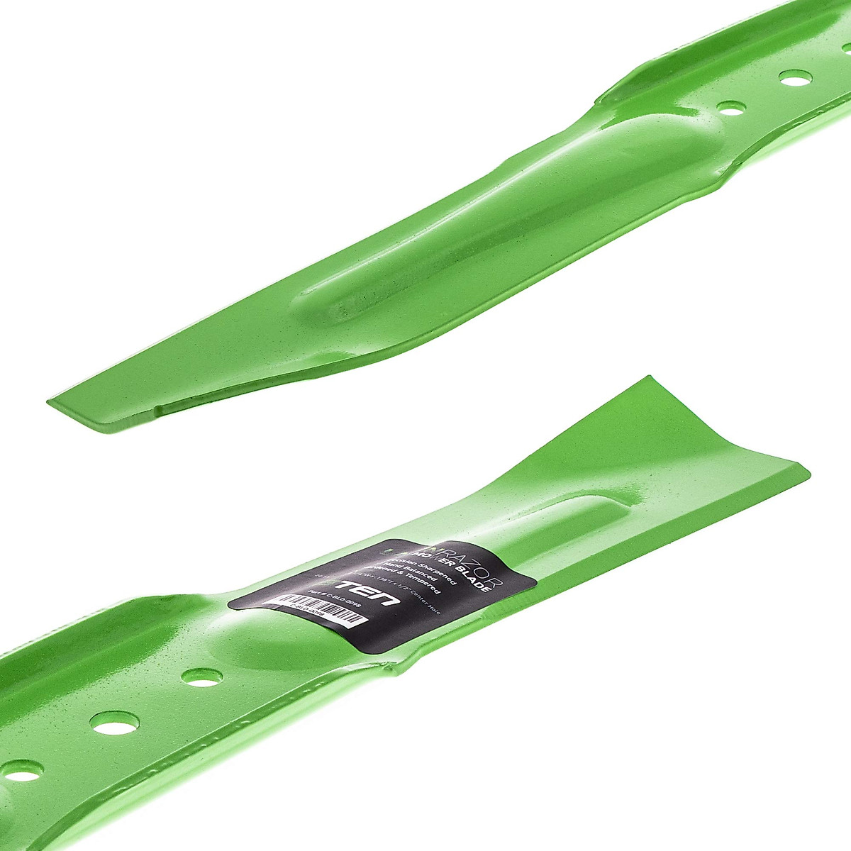 8TEN LawnRAZOR Blade for Lesco Toro Recycler 21 inch Deck 11-9419 14-1659 14-9419 75-9420 91-2256 050808 (High-Lift) 3 Pack