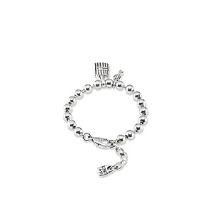 Uno de 50 SILVER KEY Bracelet