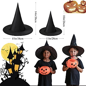Halloween Balloon Garland Kit 124Pcs Orange Black Sand White Brown Balloons Arch with Wizard Hat 3D Bat Sticker Decoration Set for BOO Halloween Party Decorations