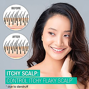 Neutrogena Scalp Therapy Anti-Dandruff Shampoo for Itchy Scalp, 2.5% salicylic acid with Peppermint Fragrance, 12 fl oz