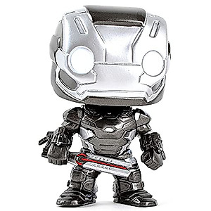 POP Marvel: Captain America 3: Civil War - War Machine Funko Pop! Vinyl Figure (Bundled with Compatible Pop Box Protector Case), Multicolored, 3.75 inches