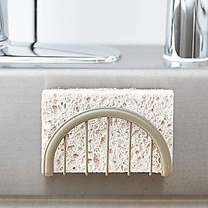 Spectrum Diversified Ashley Sponge Holder, Satin Nickel