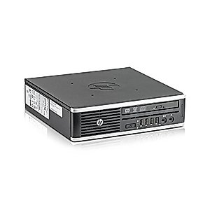 HP Elite 8300 Ultra-Slim Desktop PC, 2nd Gen Intel Core i5 2.5GHz, 4GB, 250GB HDD, DRW, Windows 10 Pro (Renewed)