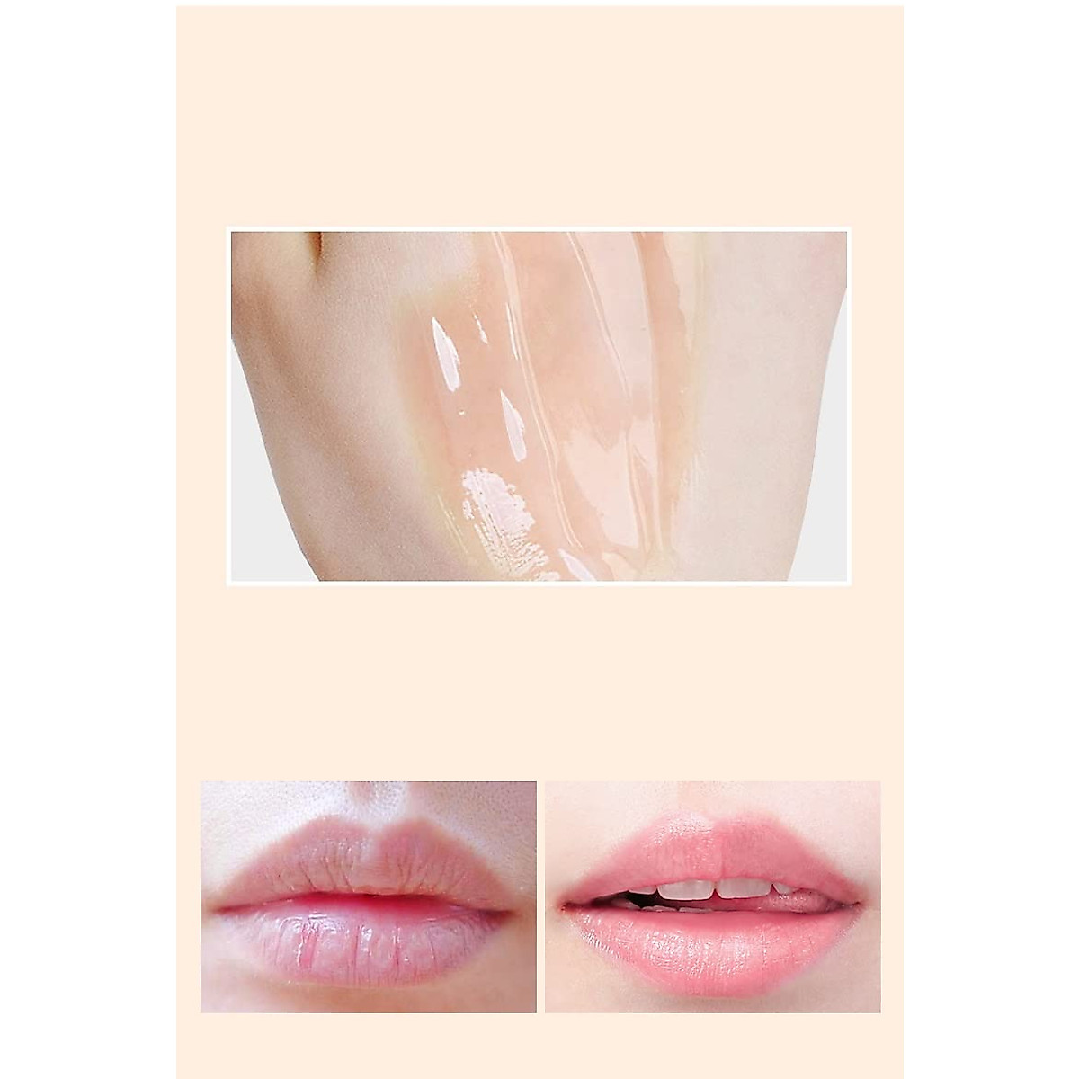 4 Pcs Honey Pot Lip Balm,Lip Moisturizer Exfoliating Hydrating Honeypot Lip Mask.