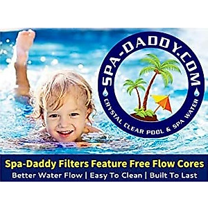 Spa-Daddy SD-00197 Filter - Rainbow Dynamic 37 Replaces Pleatco PRB37-IN | Filbur FC-2380 | Unicel C-4637