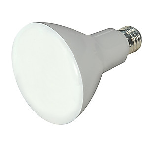Satco S9620 9.5 Watt BR30 LED Reflector Light Bulb, Dimmable, 2700K Warm White, 65W Equivalent