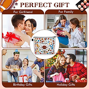 Football Makeup Bag for Teens, Inspirational Canvas Football Cosmetic Bag Pouch Accessories for Players Teams Stuff, Sport Party Favors Birthday Graduation Nurse Gifts for Her Girls Friends Women