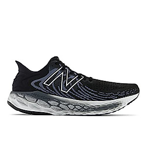 New Balance Men's Fresh Foam 1080 V11 Running Shoe, Black/Thunder, 11.5