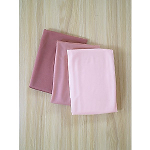 Lookein Arch Drapes for Wedding Party Reception Backdrop Wedding Arbor, 3 Panels 30" Wide 6.5 Yards, Blush& Dusty Rose& Mauve