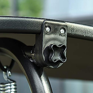 Outsunny Outdoor Patio Swing Chair, Seats 3 Adults, Includes Stand, Adjustable Sun Shade Canopy, Steel Frame, Shaded Bench, Gray