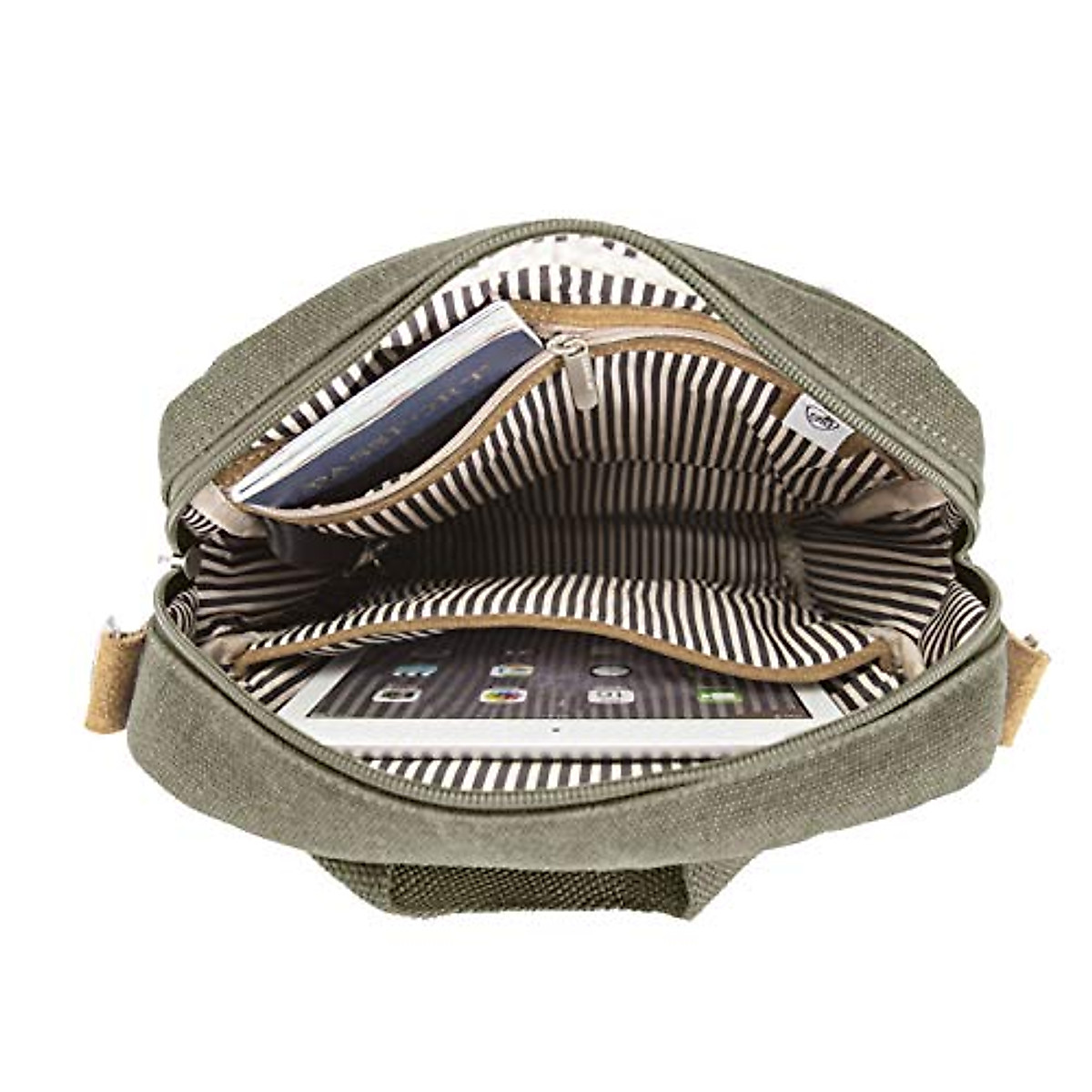 Travelon Anti-Theft Heritage Tour Bag, Sage