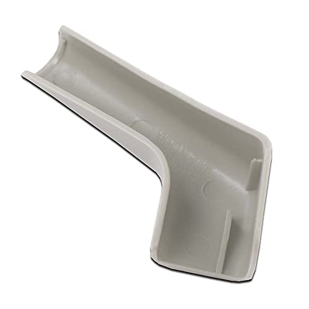 G-PLUS RV Rain Gutter Spout Long Version Left and Right Grey Gutter Spout 3 1/2" Long 4pcs