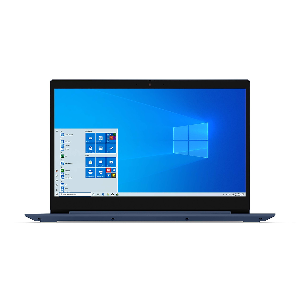 Lenovo IdeaPad 3 17.3" HD+ LED Backlit Display Laptop, Intel Core i5-1035G1 Processor, 8GB RAM, 256GB SSD, HDMI, WiFi, Bluetooth, Webcam, Windows 10, Abyss Blue, W/IFT Accessories