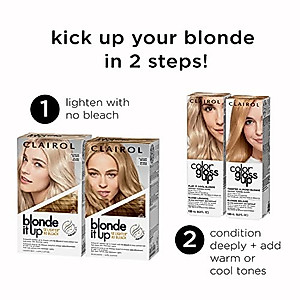 Clairol Bronde It Up Permanent Hair Dye, Platinum Bronde Hair Color, Pack of 1