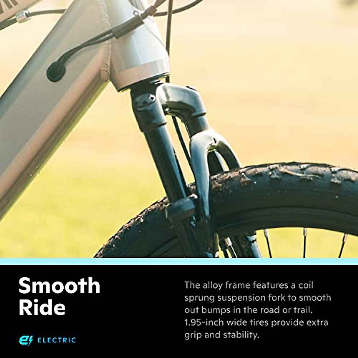 Schwinn Healy Ridge Adult Electric Mountain Bike, 18-Speed Drivetrain, 18-Inch Alloy Frame, 26-Inch Wheels, Grey