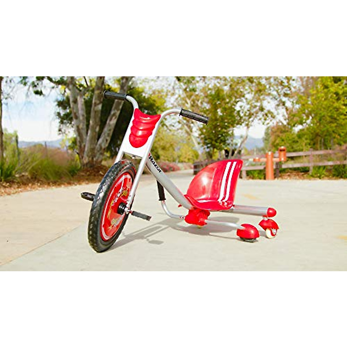 Razor 360 Caster Trike for Kids Ages 6+ - Replaceable Spark cartridges, Lightweight, MX Style Handlebars, for Riders up to 160 lbs
