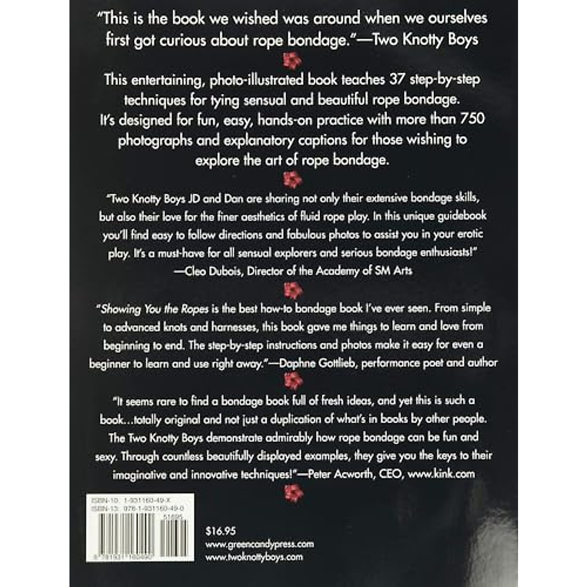 Two Knotty Boys Showing You The Ropes: A Step-by-Step, Illustrated Guide for Tying Sensual and Decorative Rope Bondage