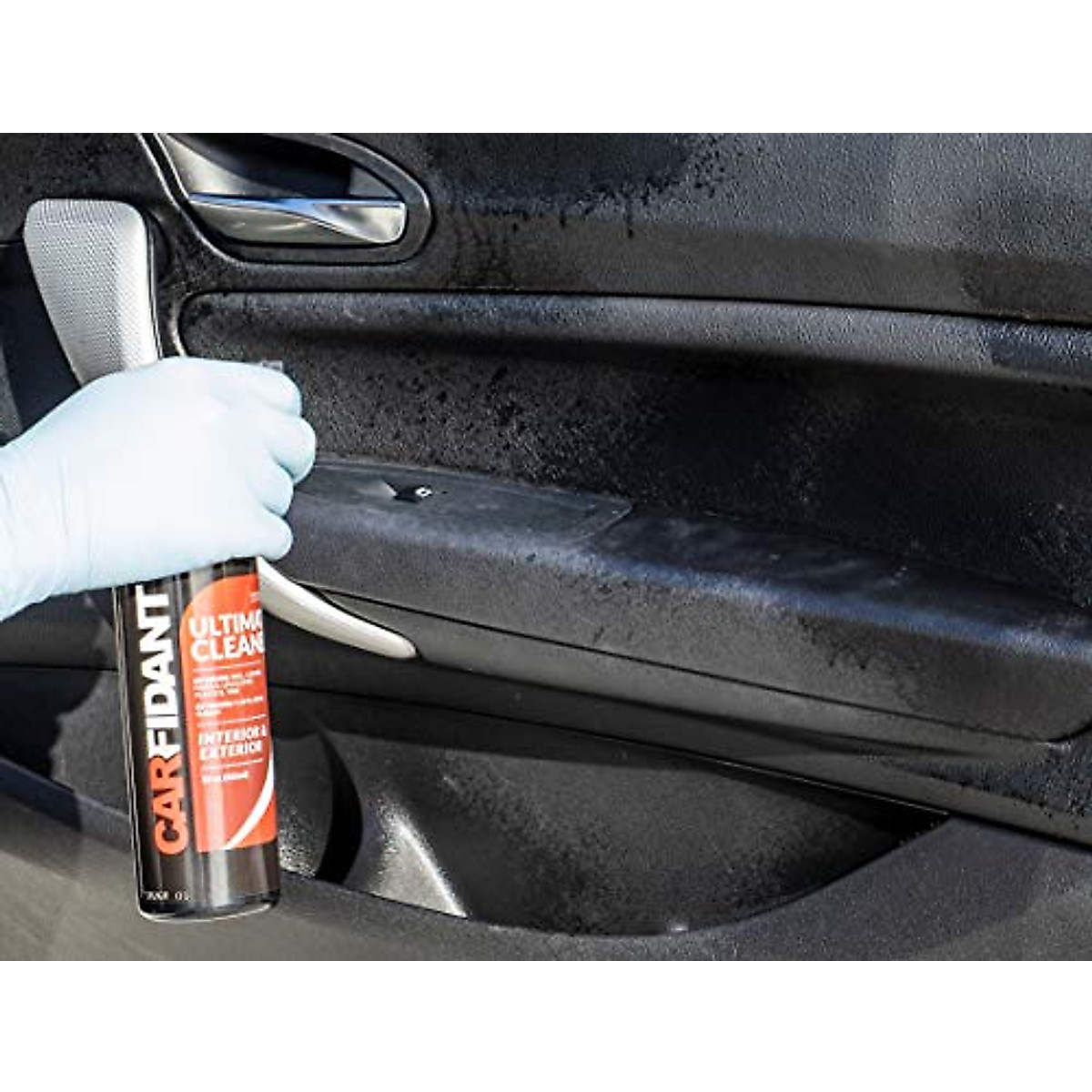 Carfidant Ultimate Car Interior Cleaner - Automotive Interior & Exterior Cleaner All Purpose Cleaner for Car Carpet Upholstery Leather Vinyl Cloth Plastic Seats Trim Engine Mats - Universal Car Cleaning Kit